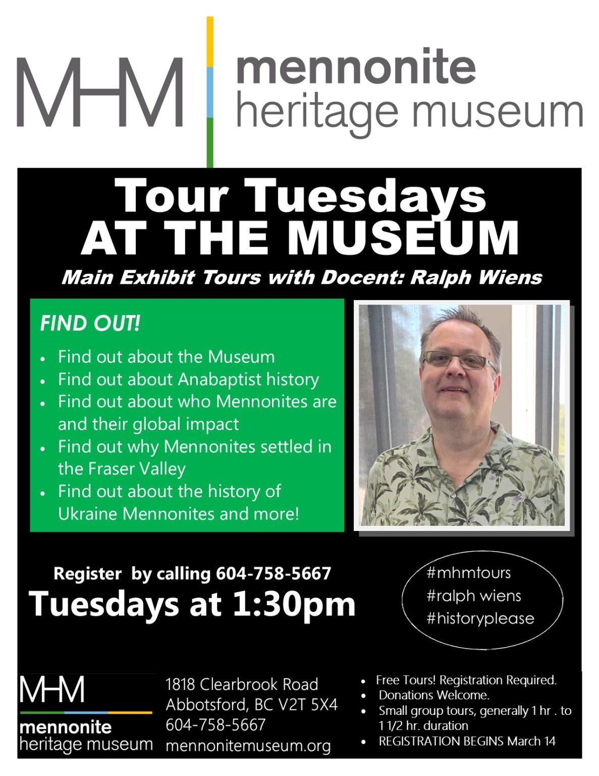 Tours - Mennonite Heritage Museum